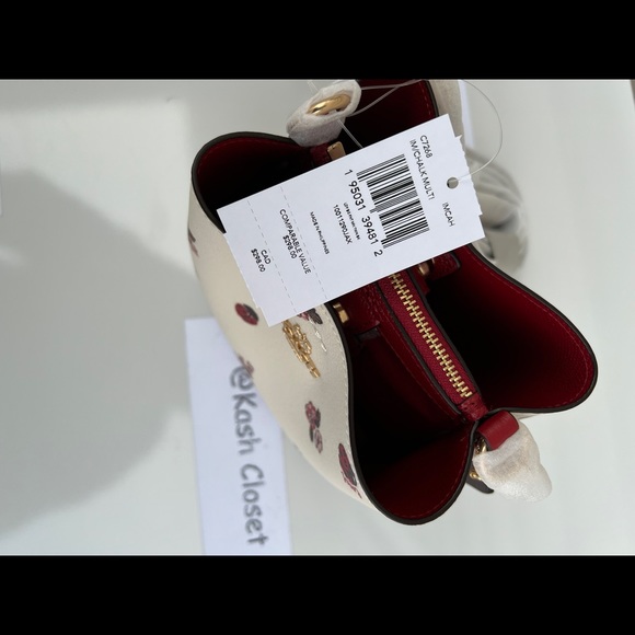 Coach | Bags | Coach Mini Town Bucket Bag With Ladybug Floral Print ...